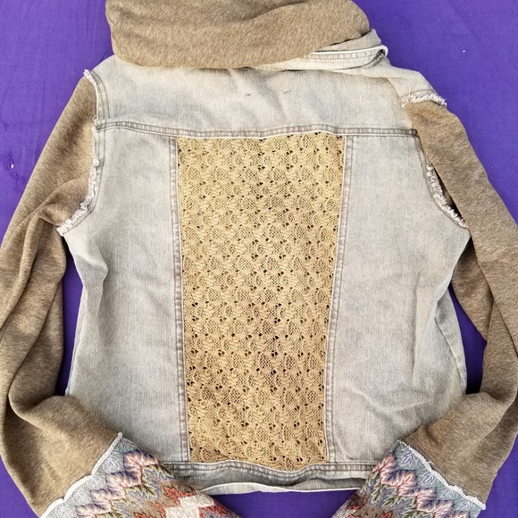 Miss Me | Jackets & Coats | Miss Me Denim Crocheted Jacket | Poshmark